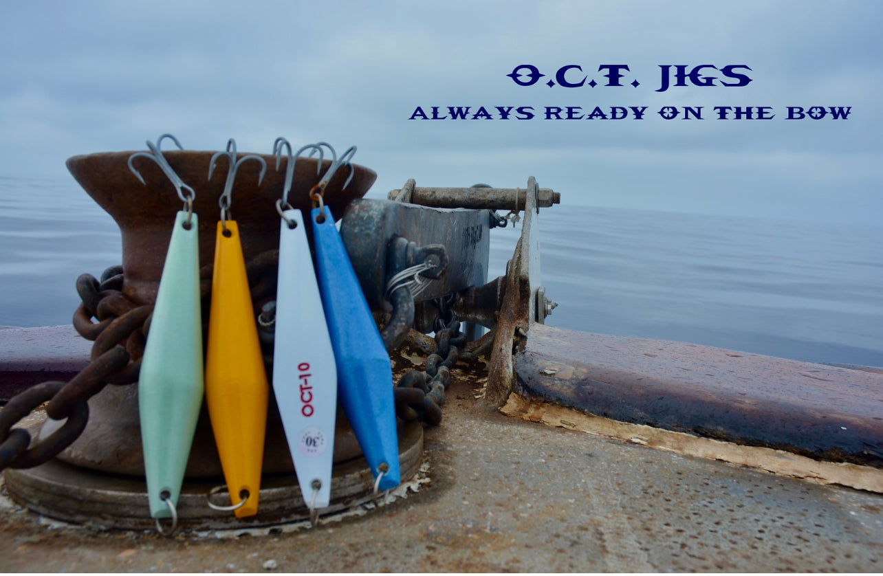 OCT-10 CNC Surface Irons - 6.5" Fishing Jigs by O.C.T. - Pacific ...